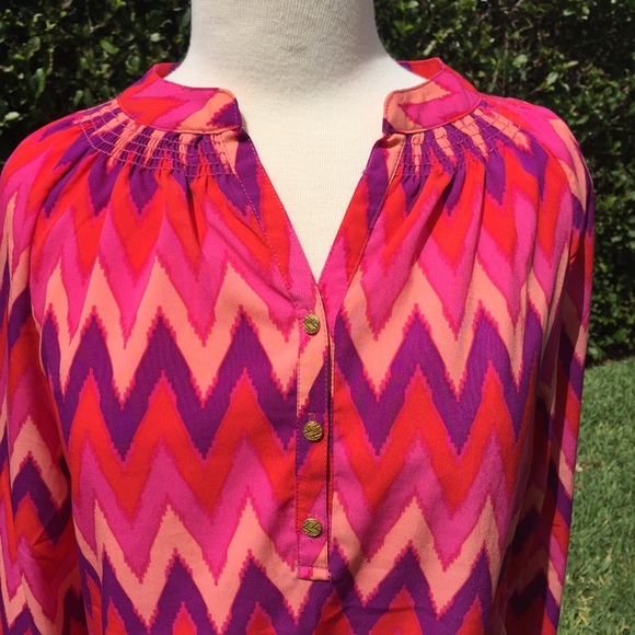 Macbeth Collection by Margaret Josephs | Tops | Macbeth Chevron Print ...